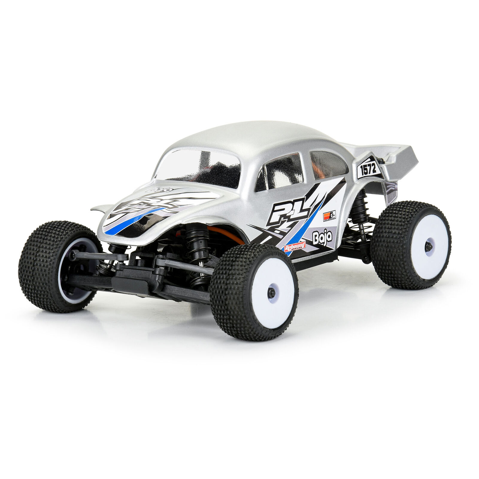 1/28 VW Baja Bug Clear Body: Micro-T | Losi