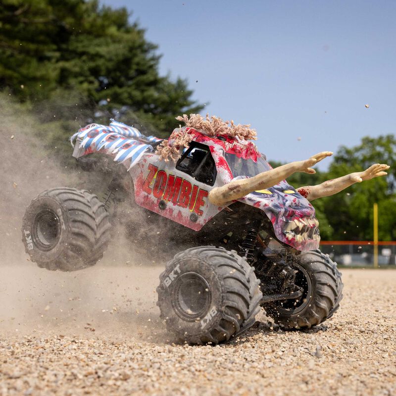 1/18 Mini LMT Zombie 2S 4X4 RTR Brushed Monster Truck (Battery ...