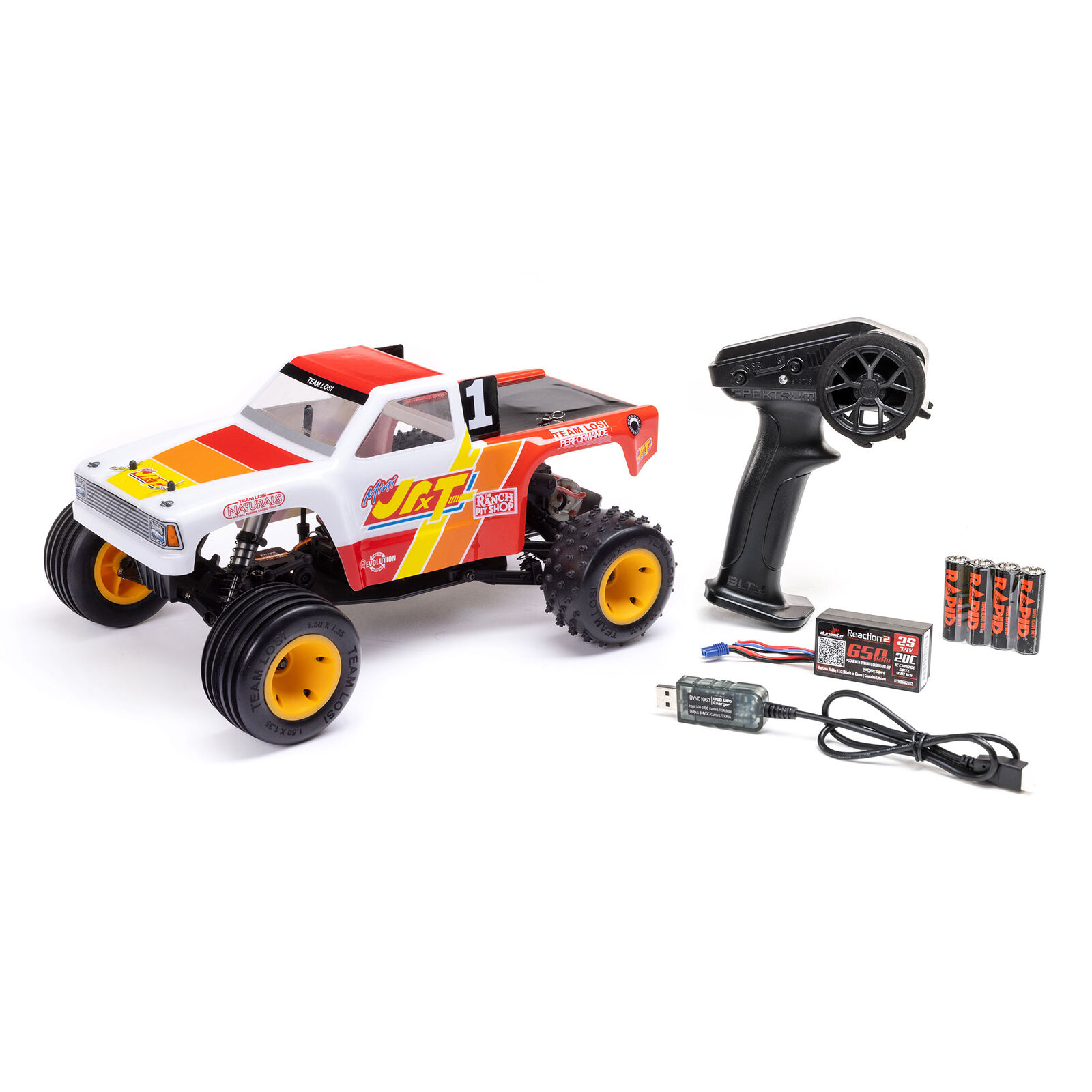 1/16 Mini JRXT Brushed 2WD Limited Edition Racing Monster Truck RTR | Losi