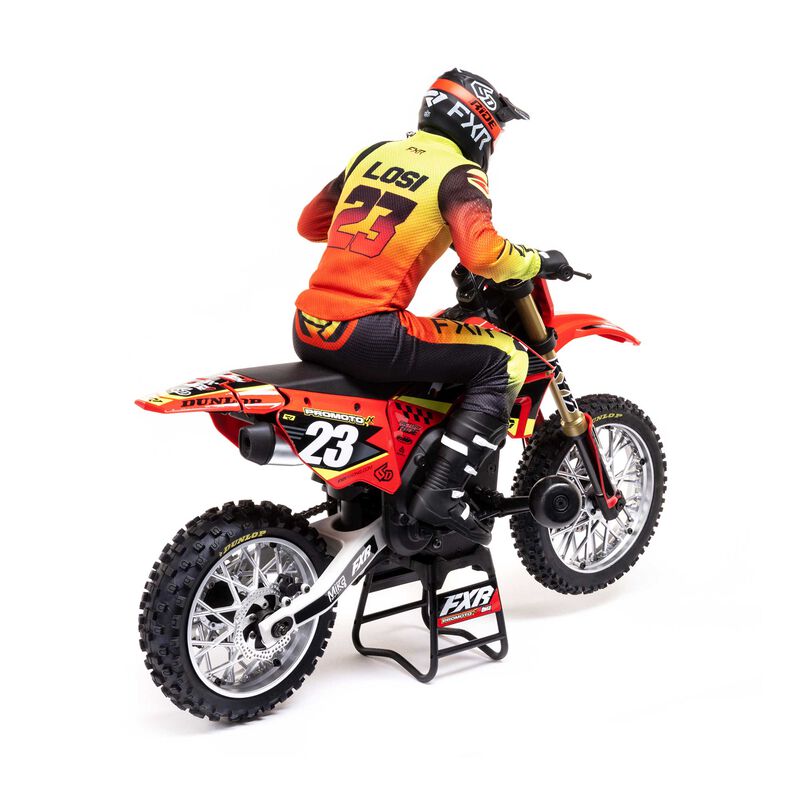 1/4 Promoto-MX FXR 2S RTR Brushless Motorcycle, RedRED | Losi | Losi