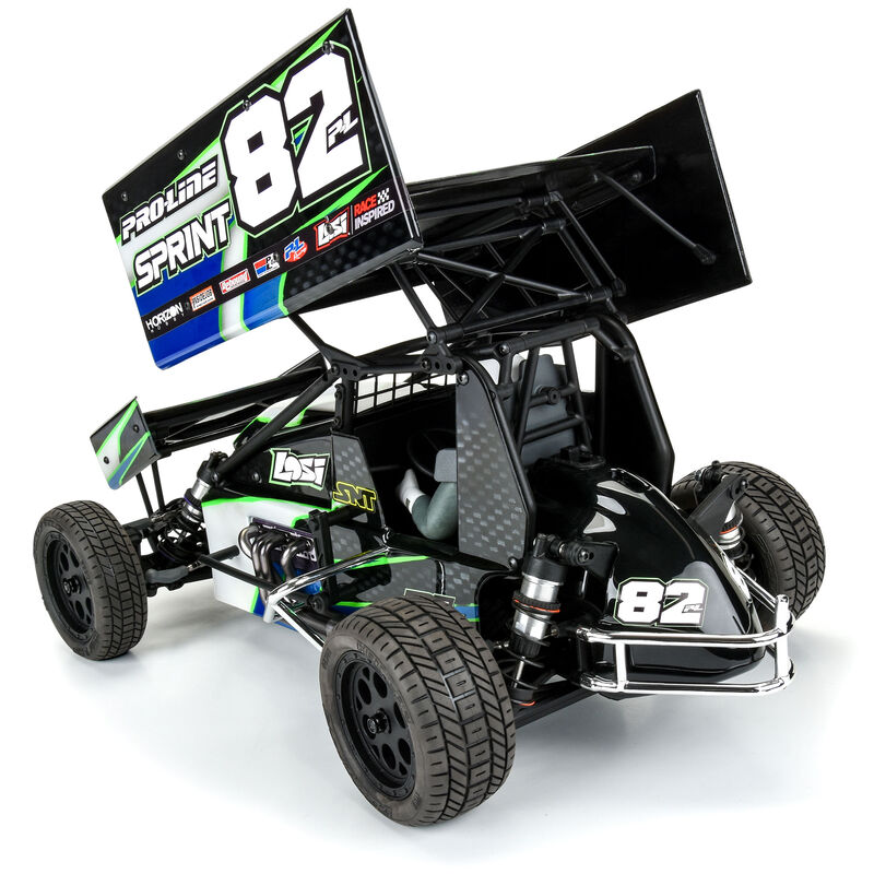 1/10 Sprint Car Light Weight Clear Body Panel Kit: Losi Sprint Car | Losi