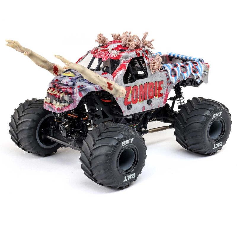 1/18 Mini LMT Zombie 2S 4X4 RTR Brushed Monster Truck (Battery ...