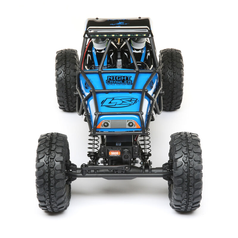 1/10 Night Crawler SE 4WD Rock Crawler Brushed RTR, BlueBLUE | Losi | Losi