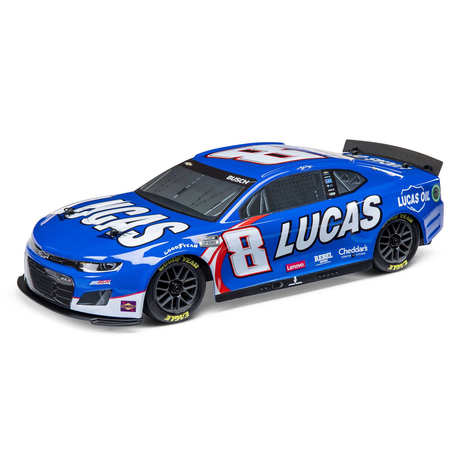 1/12 NASCAR RC Race Car Kyle Busch No. 8 2024 Lucas Oil Chevrolet ZL1 ...