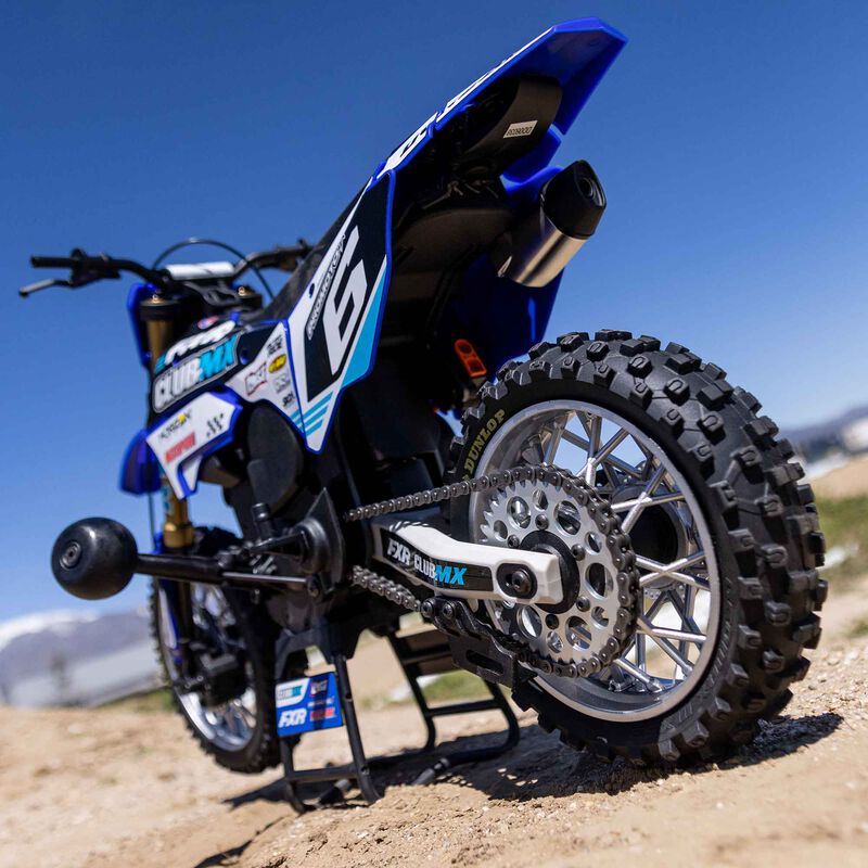 1/4 Promoto-MX Club MX 2S RTR Brushless Motorcycle, BlueBLUE | Losi | Losi