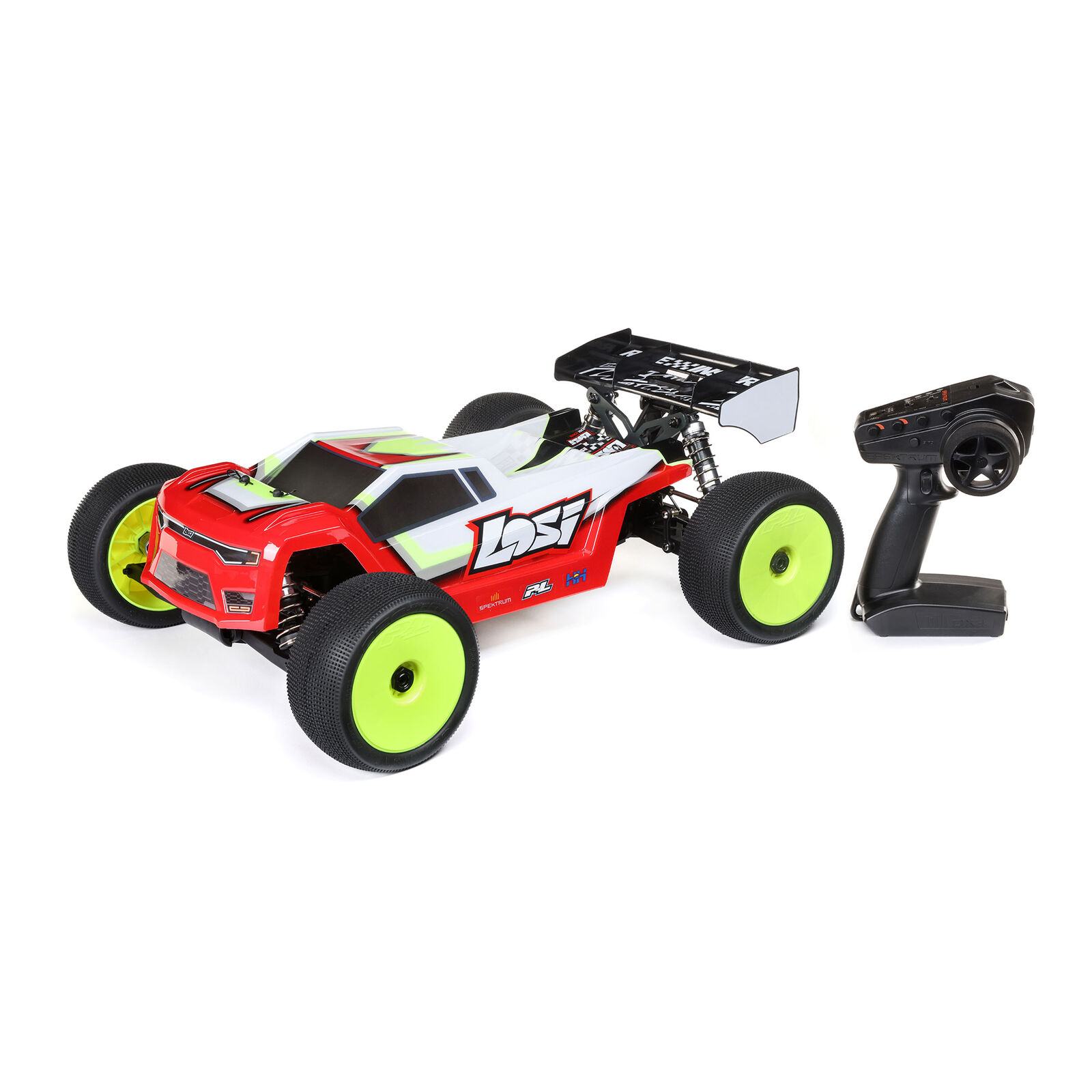 1/8 8IGHT-XTE 4S 4X4 RTR Brushless Race Truggy, Clear | Losi