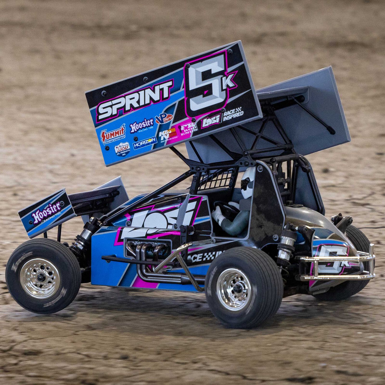 1/10 22S Sprint 2WD RTR, BlueBLUE | Losi