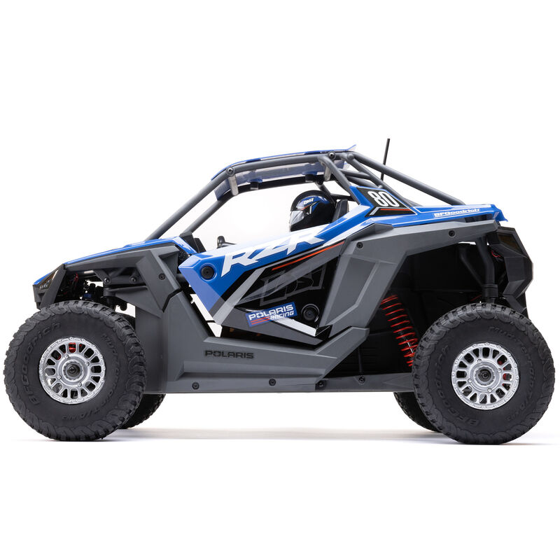 1/10 RZR Rey Polaris 3S 4X4 RTR Brushless Side by Side, BlueBLUE | Losi ...