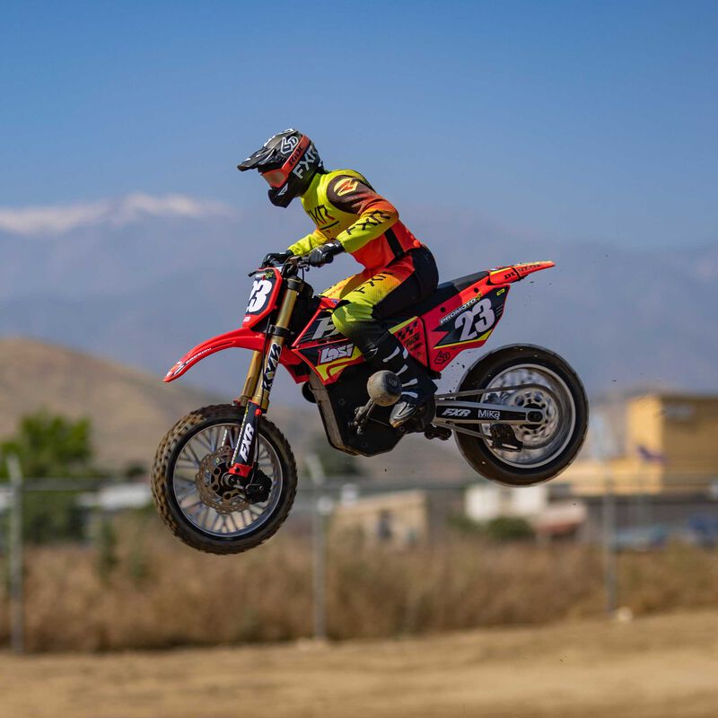 1/4 Promoto-MX FXR 2S RTR Brushless Motorcycle, RedRED | Losi | Losi