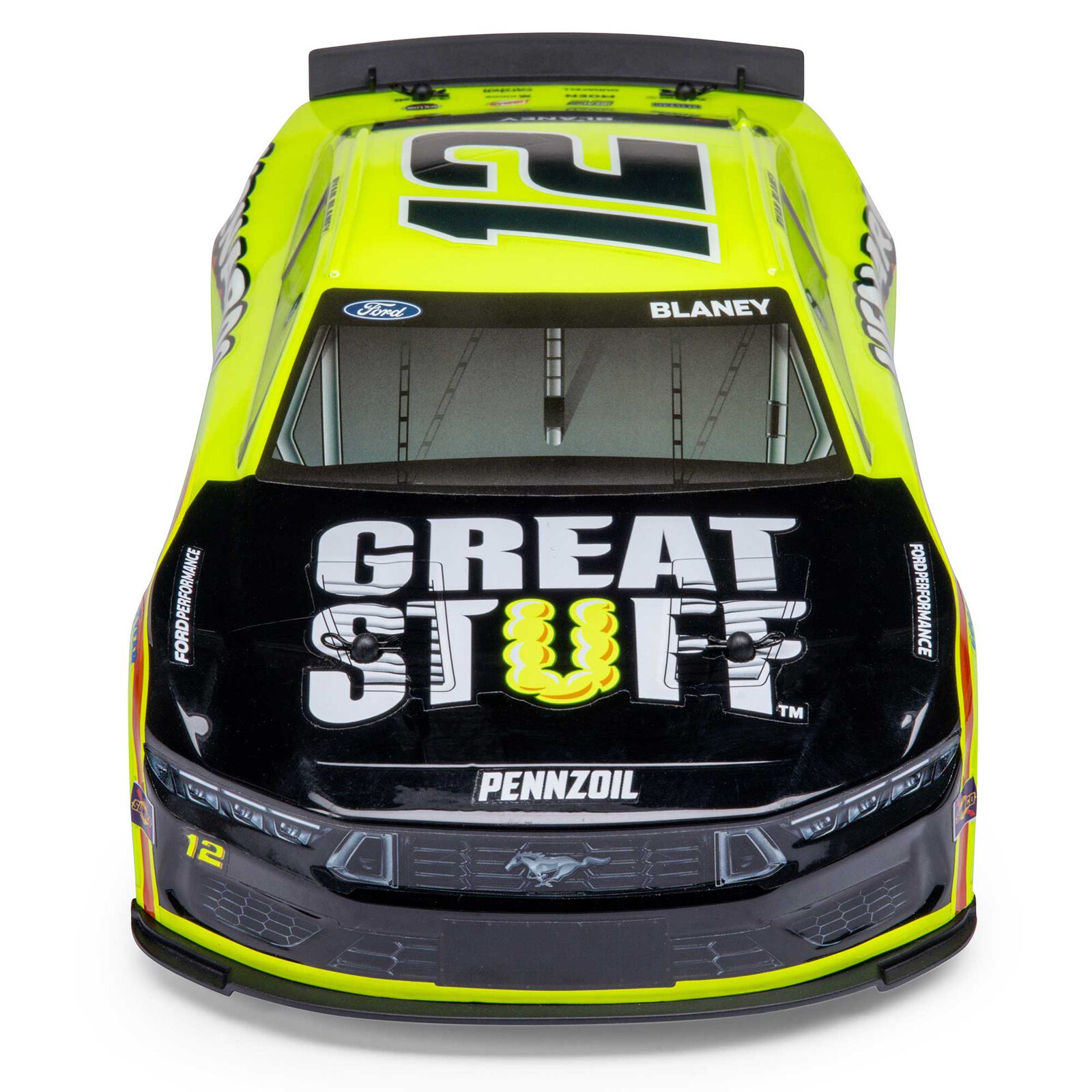 1/12 NASCAR RC Race Car Ryan Blaney No. 12 2024 Menards Ford Mustang 2S ...