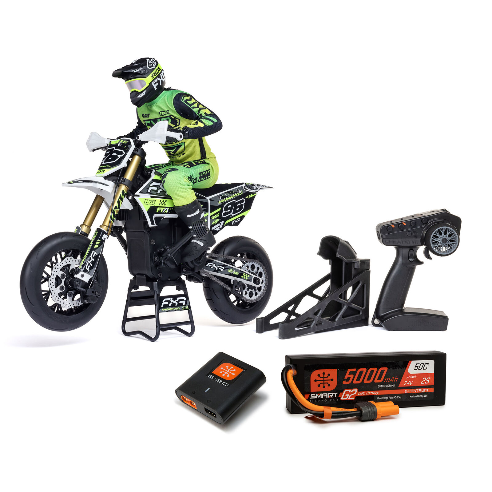 1/4 Promoto-SM FXR Supermoto Motorcycle RTR (Battery and Charger ...