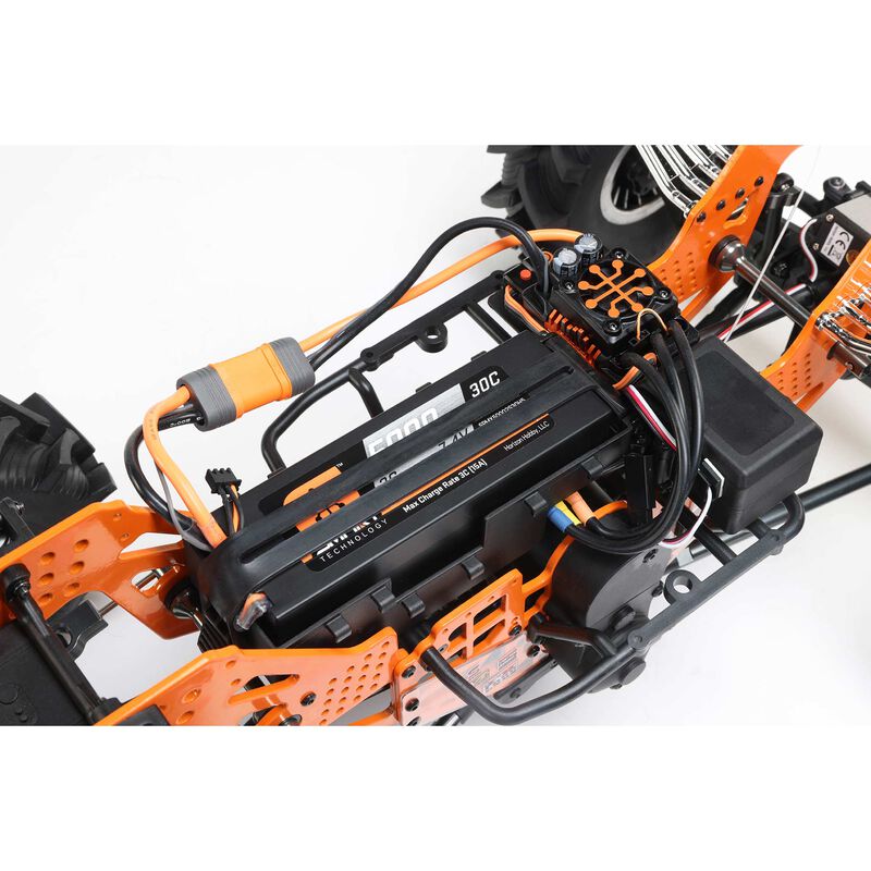 1/8 LMT Mega Truck Bog Hog 4S 4X4 RTR Brushless Mega Truck, Orange ...