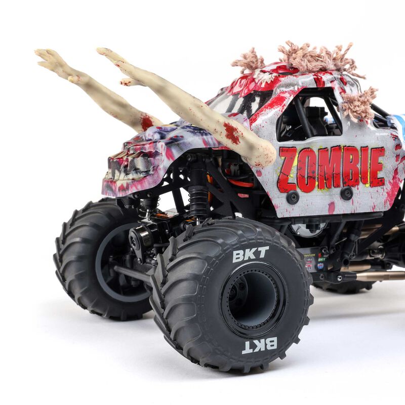1/18 Mini LMT Zombie 2S 4X4 RTR Brushed Monster Truck (Battery ...