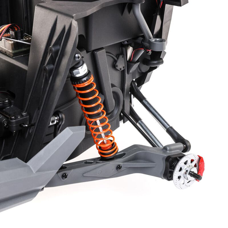 1/10 RZR Rey Fox 3S 4X4 RTR Brushless Side by Side, OrangeBLACK | Losi ...