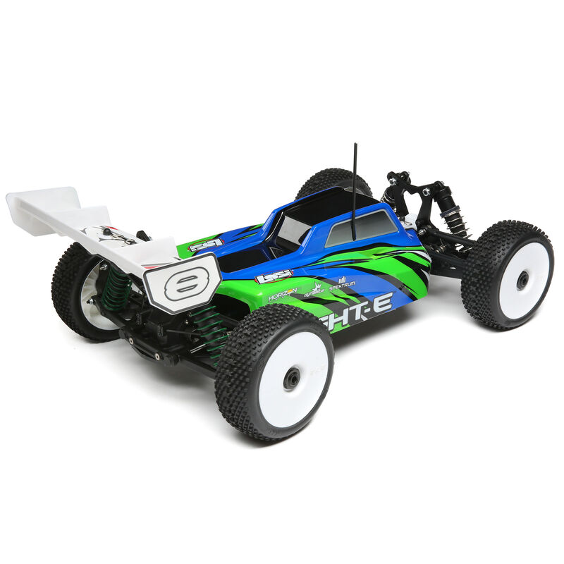 1/8 8IGHT-E 4WD Buggy Brushless RTR, Blue/Green | Losi