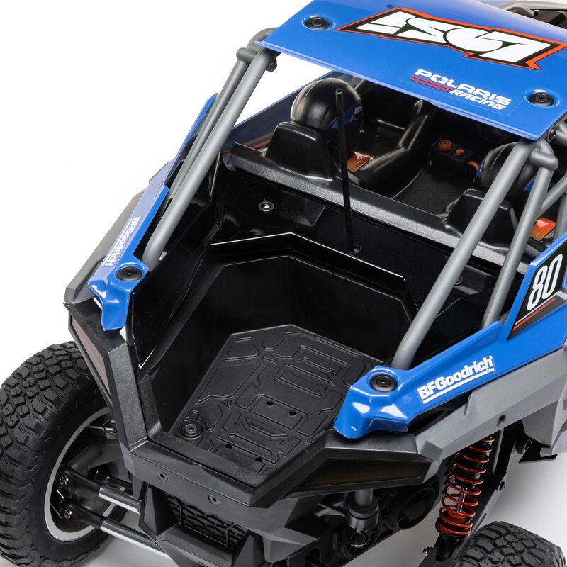 1/10 RZR Rey Polaris 3S 4X4 RTR Brushless Side by Side, BlueBLUE | Losi