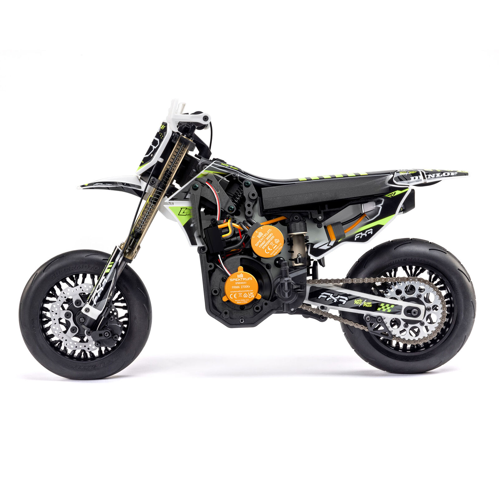 1/4 Promoto-SM FXR Supermoto Motorcycle RTR (Battery and Charger ...