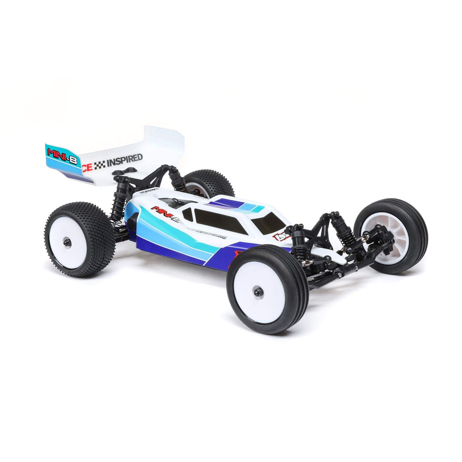 1/16 Mini-B 2WD Buggy Brushless RTR, BlueBLUE | Losi