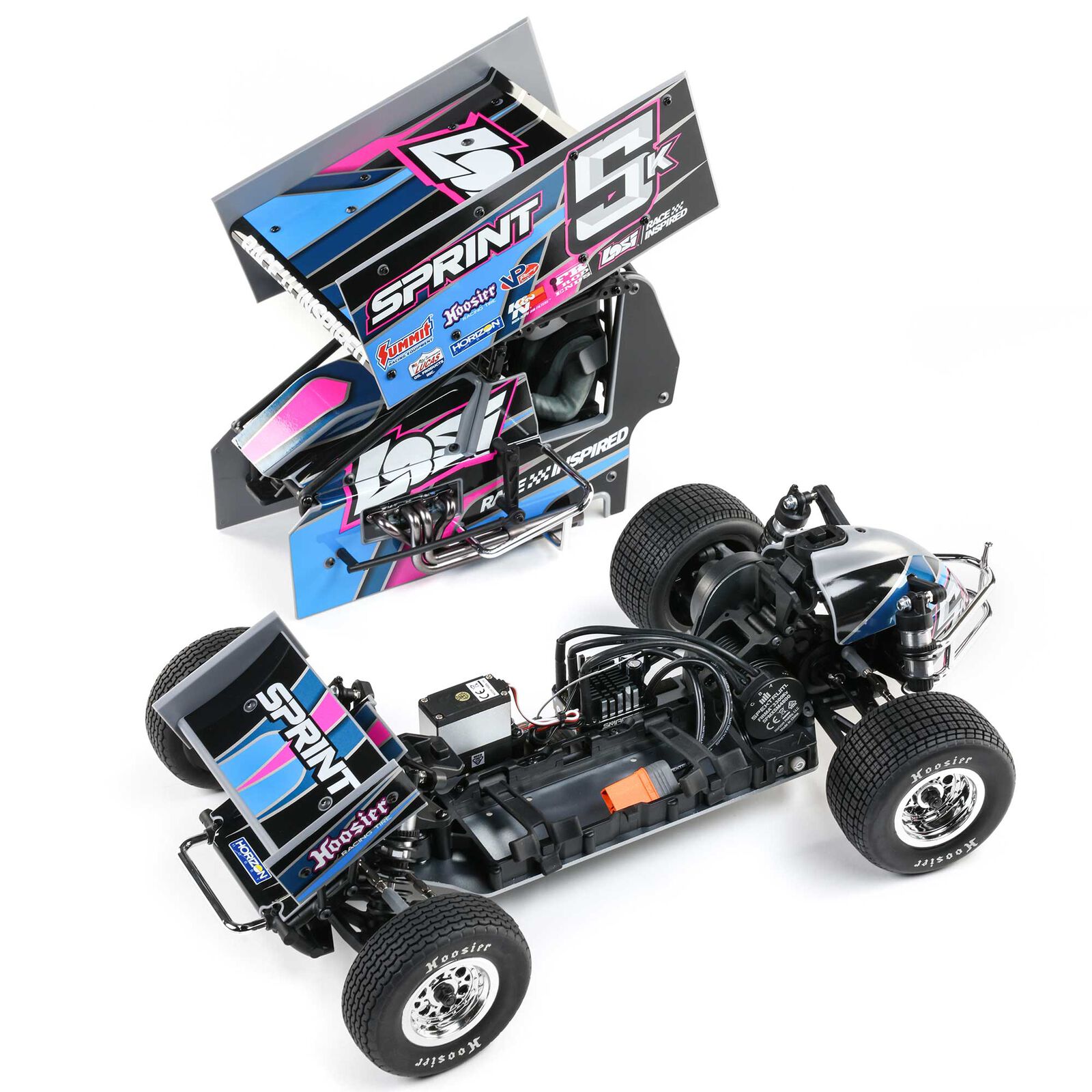 1/10 22S Sprint 2WD RTR, BlueBLUE | Losi | Losi