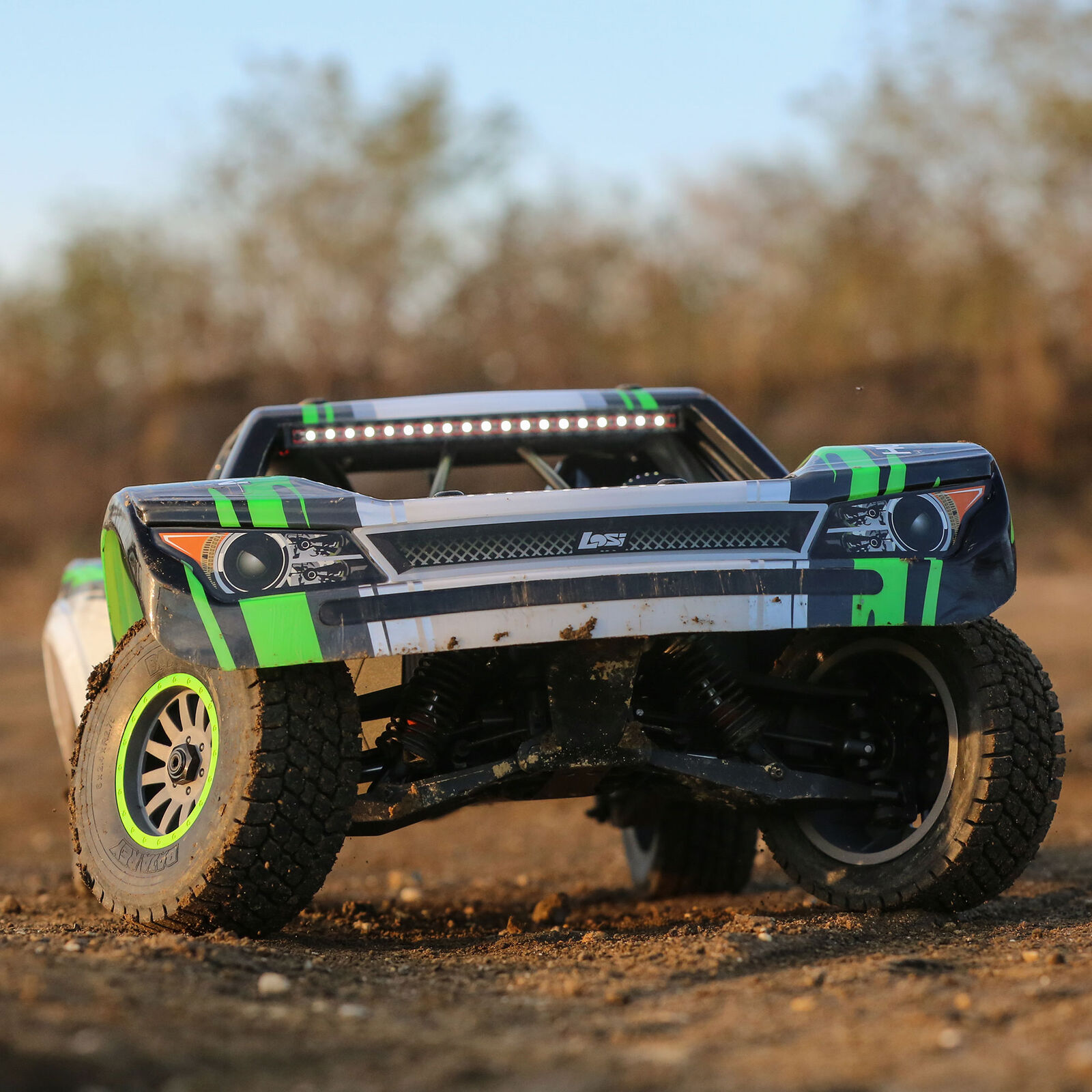 1/6 Super Baja Rey 4WD Desert Truck Brushless RTR with AVC, BlackBLACK ...