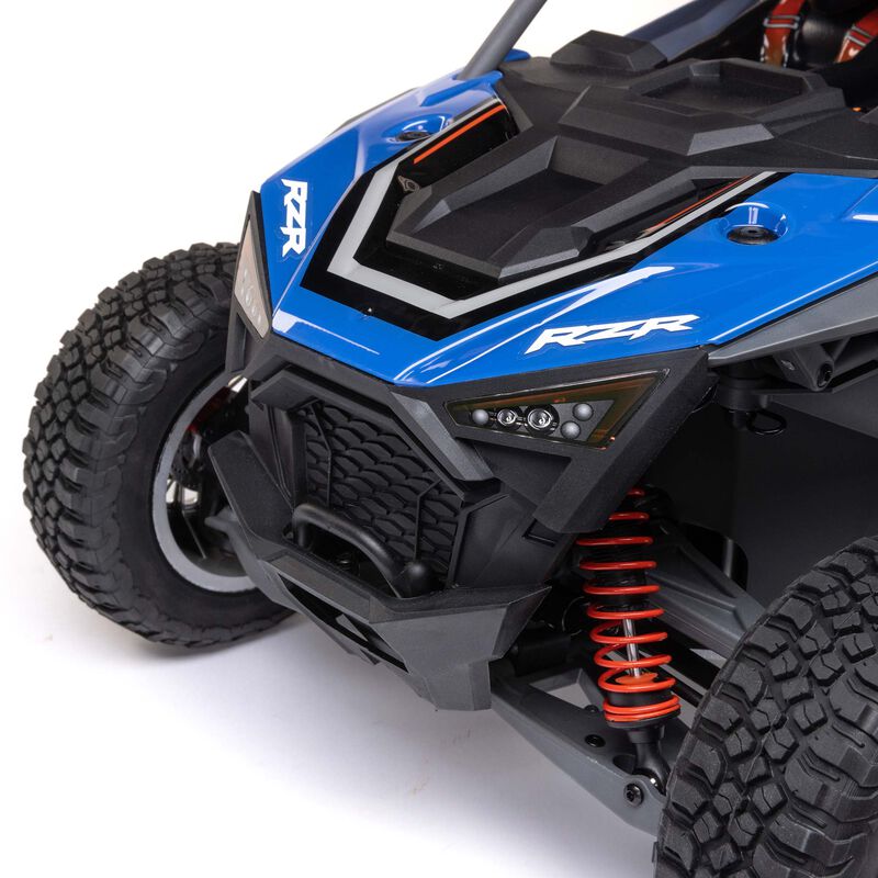 1/10 RZR Rey Polaris 3S 4X4 RTR Brushless Side by Side, BlueBLUE | Losi ...
