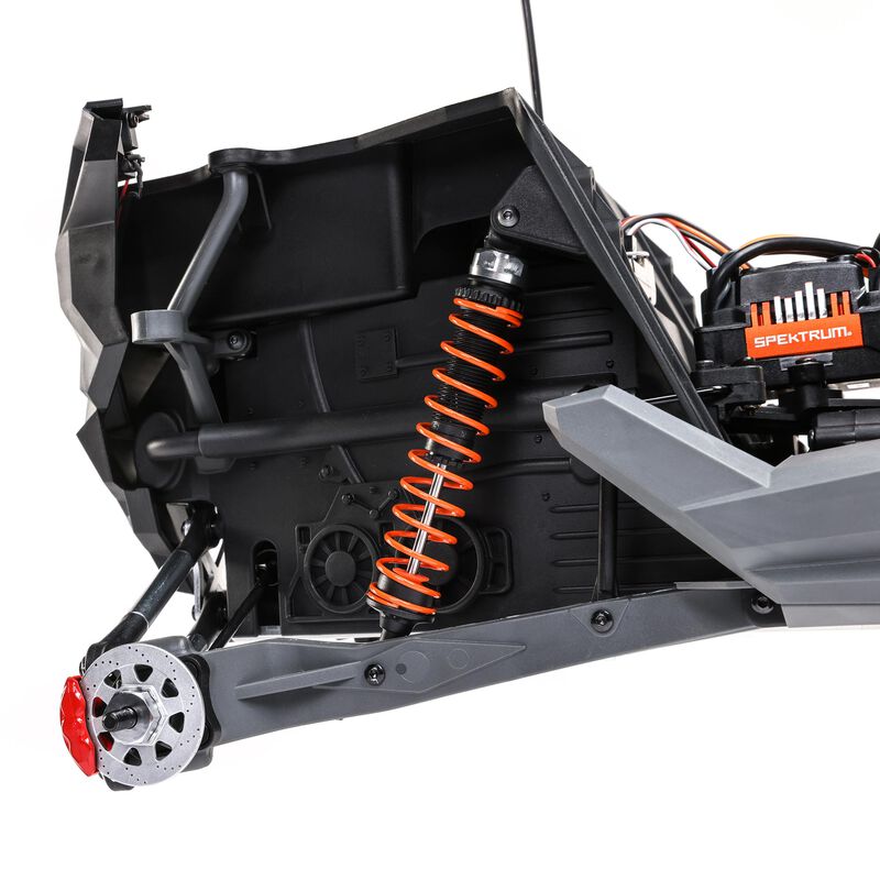 1/10 RZR Rey Polaris 3S 4X4 RTR Brushless Side by Side, BlueBLUE | Losi ...