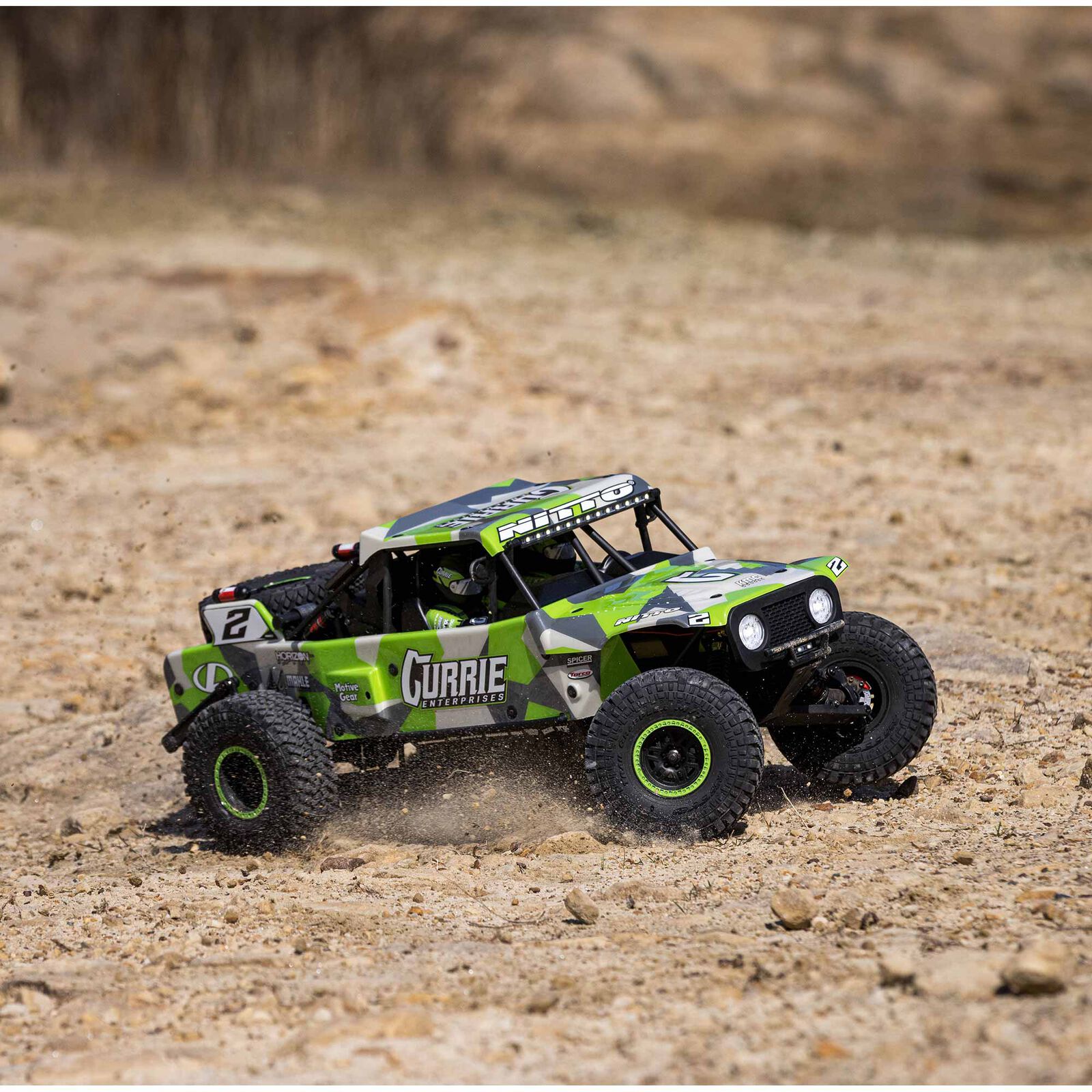 1/10 Hammer Rey Currie 3S 4X4 RTR Brushless Desert Buggy, GreenGREEN ...