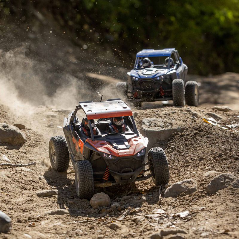 1/10 RZR Rey Fox 3S 4X4 RTR Brushless Side by Side, OrangeBLACK | Losi ...