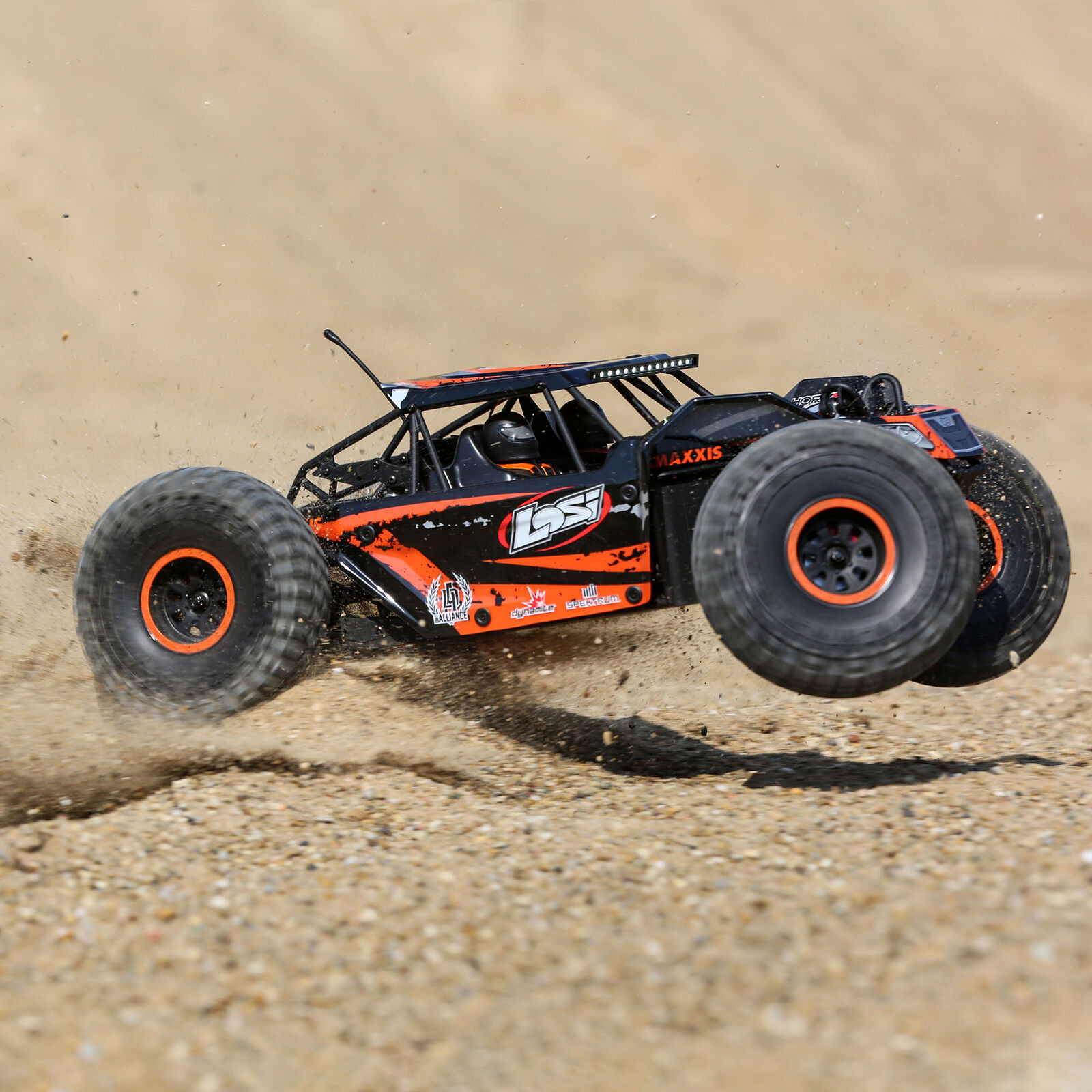 1/10 Rock Rey 4WD Rock Racer Brushless BND | Losi