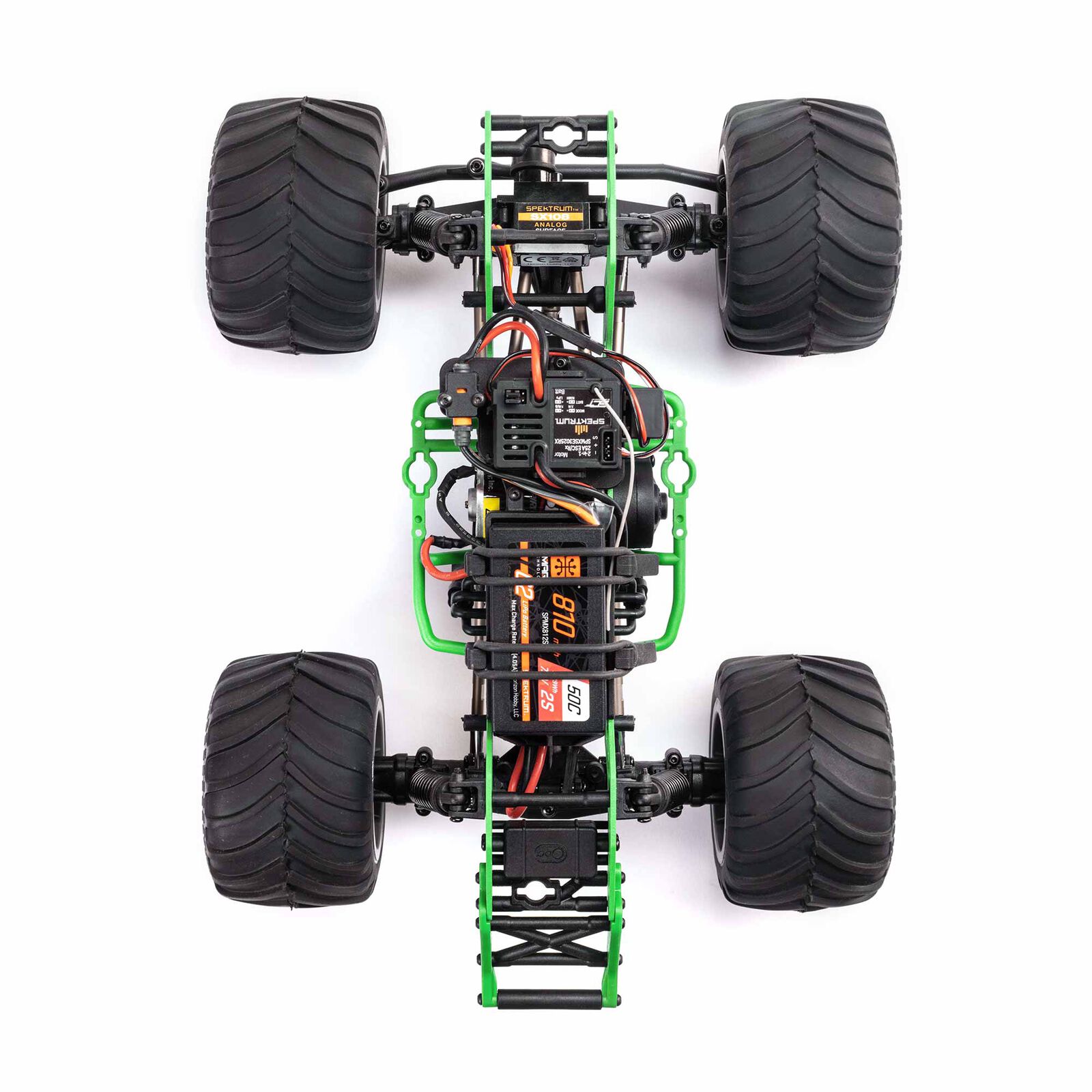1/18 Mini LMT Grave Digger 2S 4X4 RTR Brushed Monster Truck (Battery ...