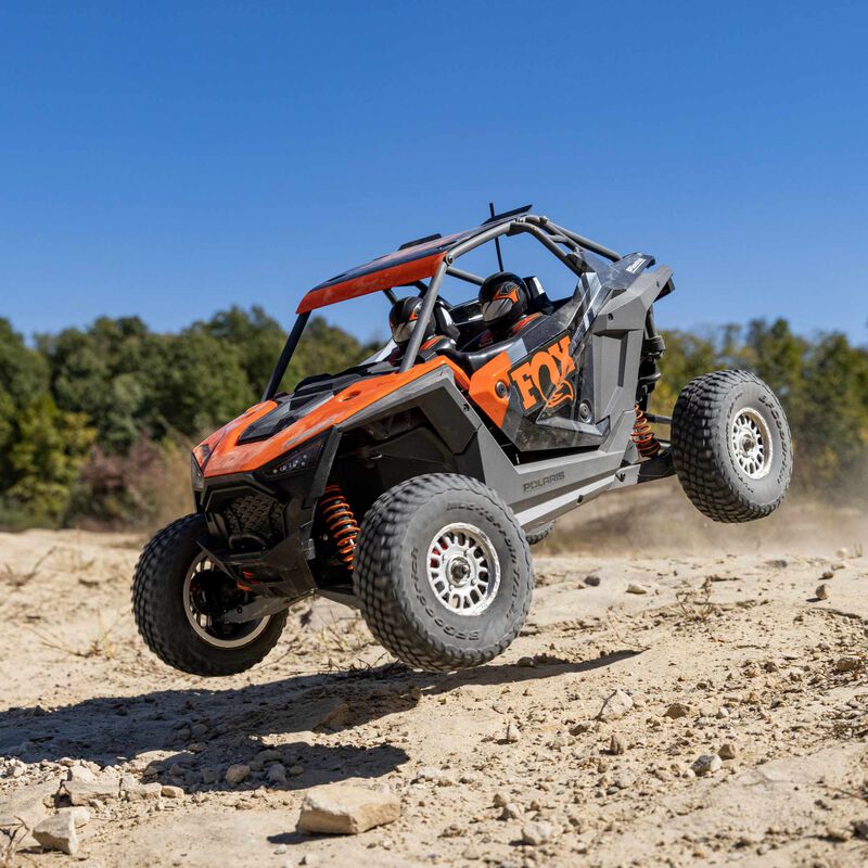1/10 RZR Rey Fox 3S 4X4 RTR Brushless Side by Side, OrangeBLACK | Losi ...