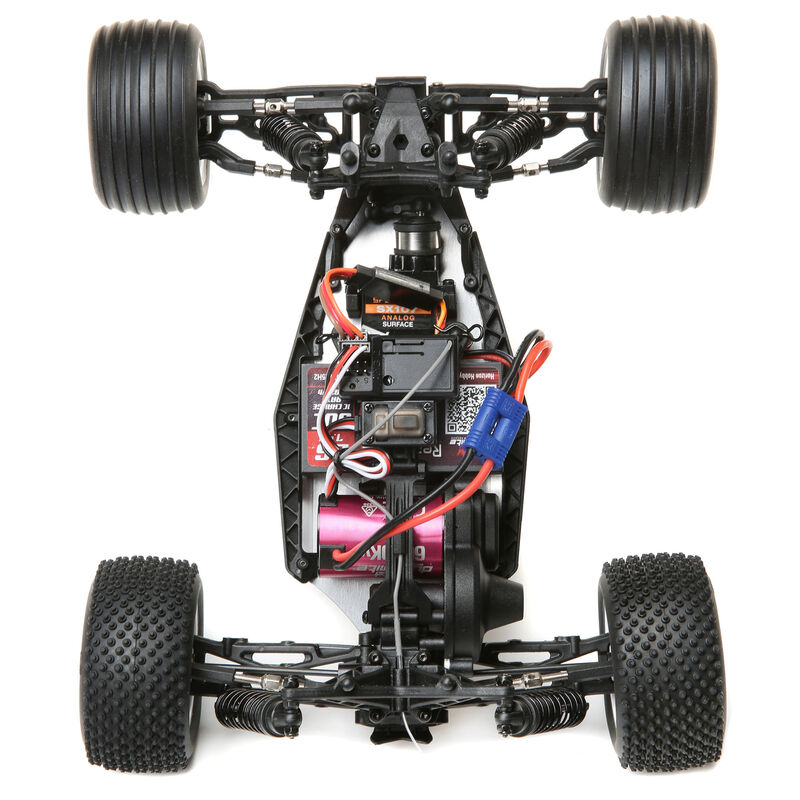 1/18 Mini-T 2.0 2WD Stadium Truck Brushless RTR, RedRED | Losi | Losi