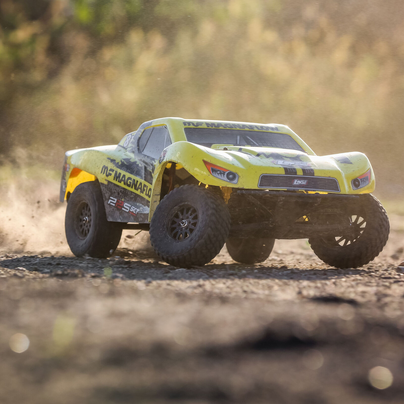 1/10 22S 2WD SCT Brushed RTR, MagnaFlowYELLOW | Losi | Losi