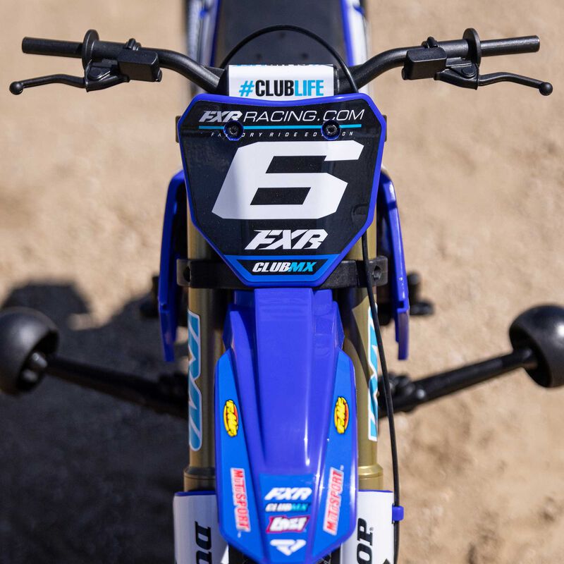 1/4 Promoto-MX Club MX 2S RTR Brushless Motorcycle, BlueBLUE | Losi