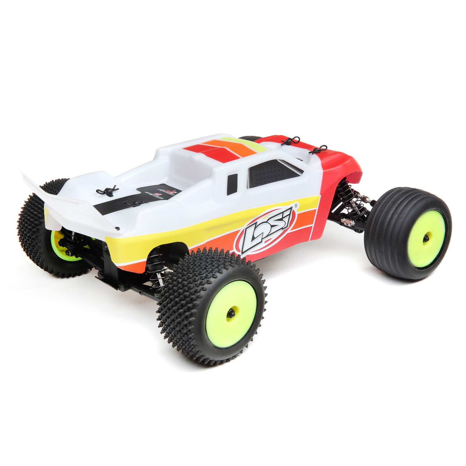 1/18 Mini-T 2.0 2WD Stadium Truck Brushless RTR, RedRED | Losi