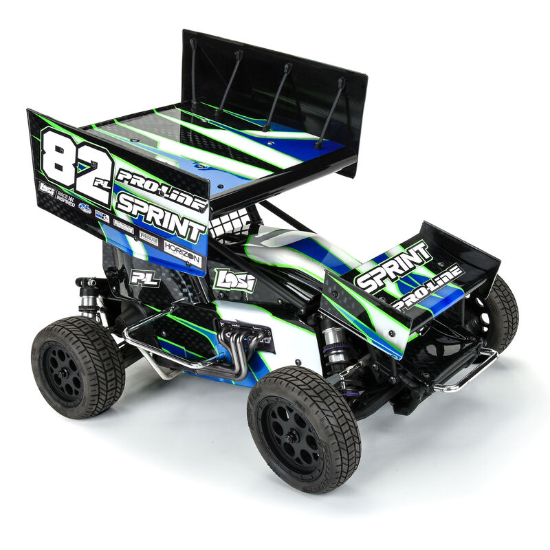 1/10 Sprint Car Light Weight Clear Body Panel Kit: Losi Sprint Car | Losi