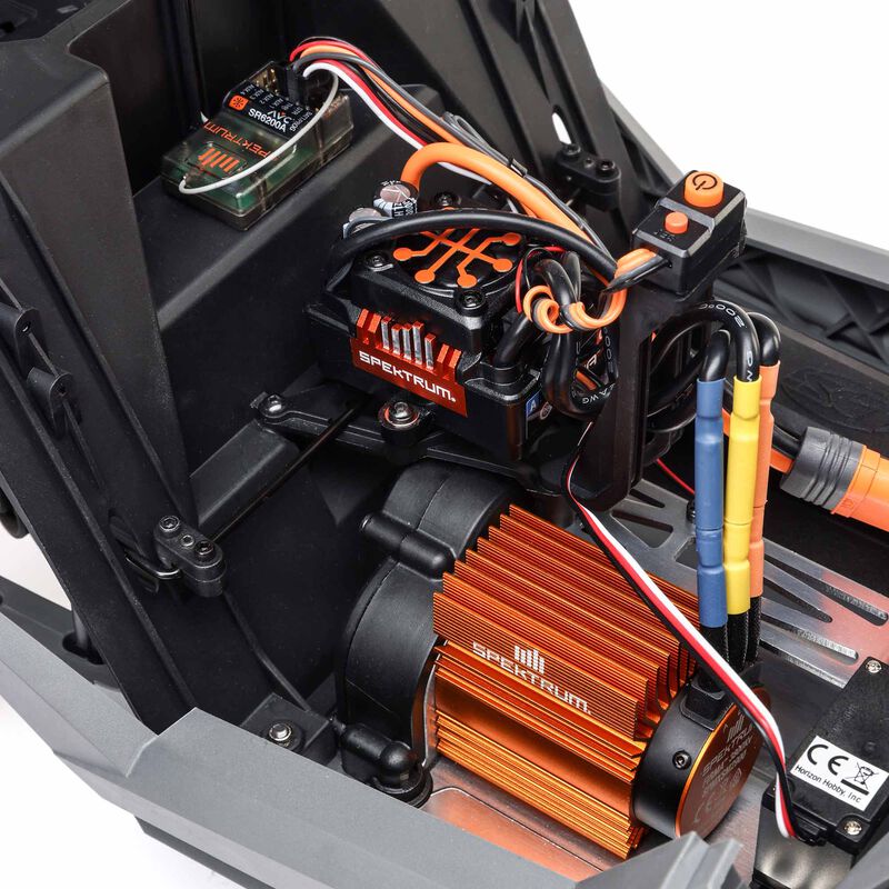 1/10 RZR Rey Fox 3S 4X4 RTR Brushless Side by Side, OrangeBLACK | Losi