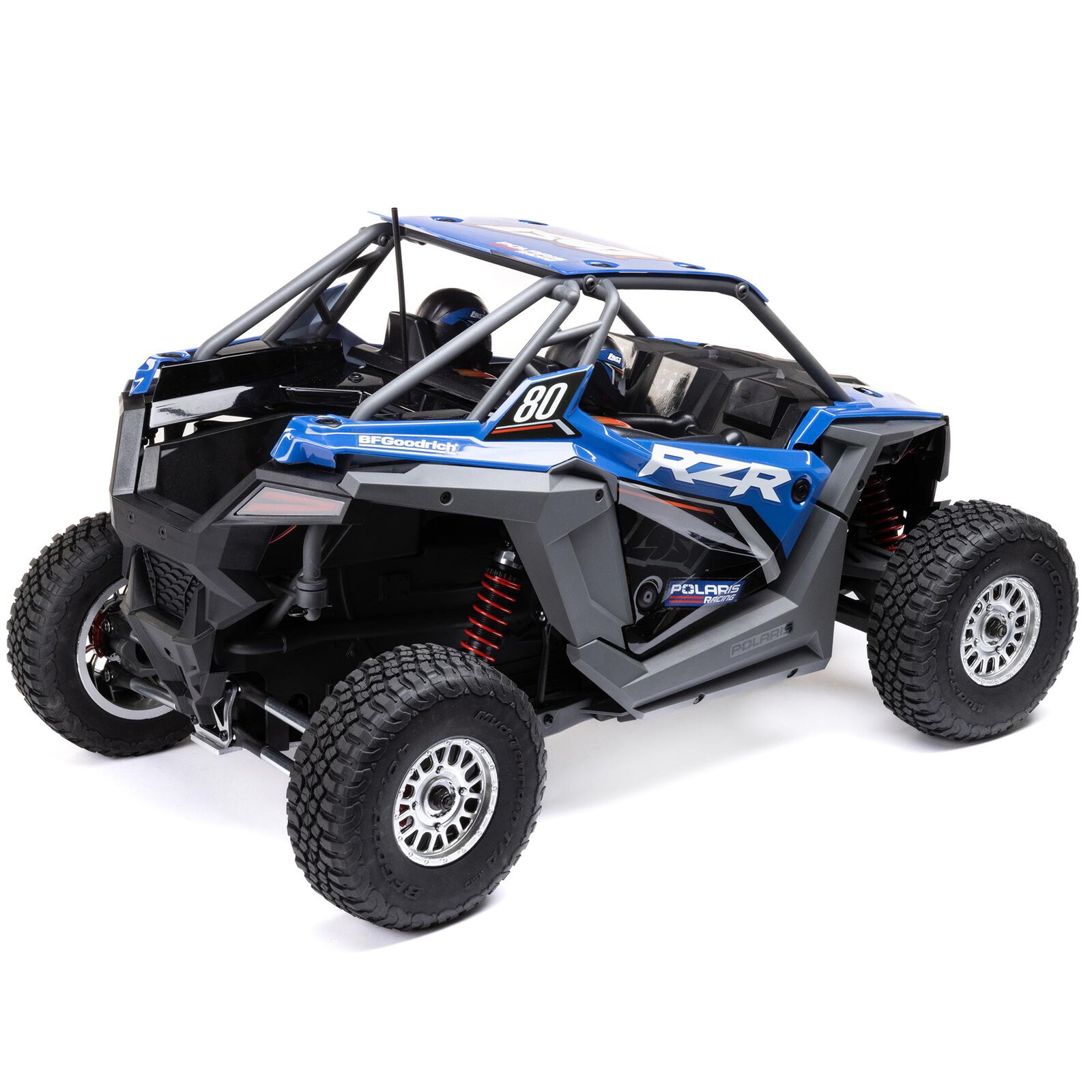 1/10 RZR Rey Polaris 3S 4X4 RTR Brushless Side by Side, BlueBLUE | Losi ...