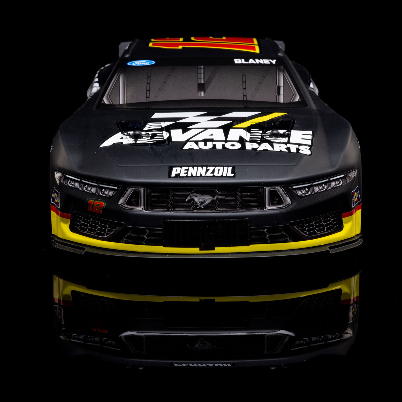 1/12 NASCAR RC Race Car Ryan Blaney No. 12 Advance Auto 2025 Ford ...