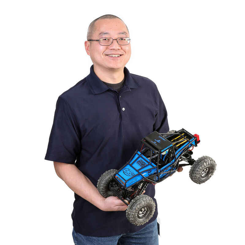 1/10 Night Crawler SE 4WD Rock Crawler Brushed RTR, BlueBLUE | Losi | Losi