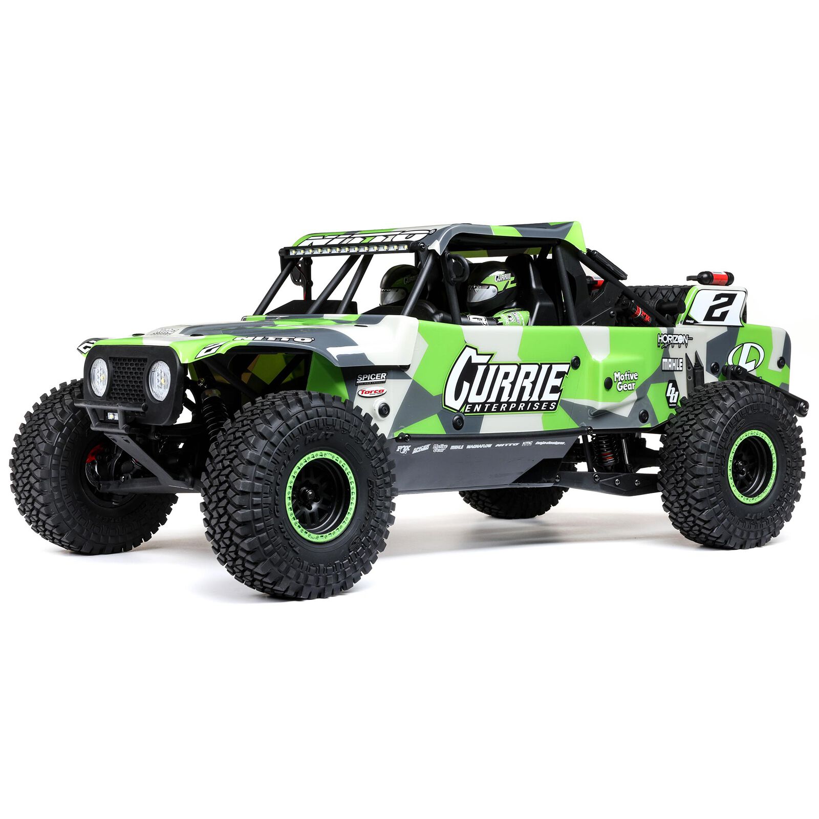 1/10 Hammer Rey Currie 3S 4X4 RTR Brushless Desert Buggy, GreenGREEN ...