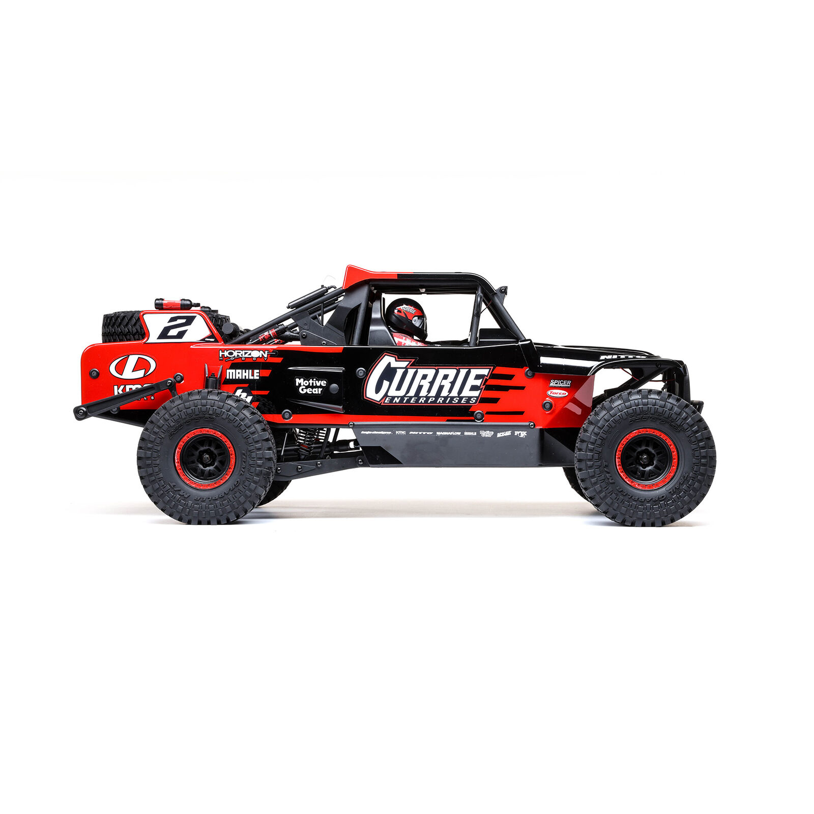 1/10 Hammer Rey Currie 3S 4X4 RTR Brushless Desert Buggy, RedRED | Losi ...