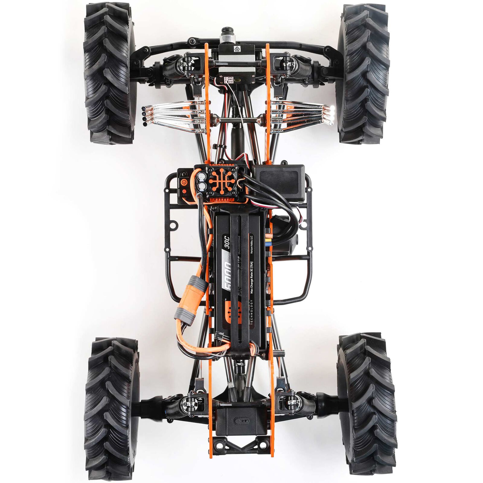 1/8 LMT Mega Truck Bog Hog 4S 4X4 RTR Brushless Mega Truck, Orange ...