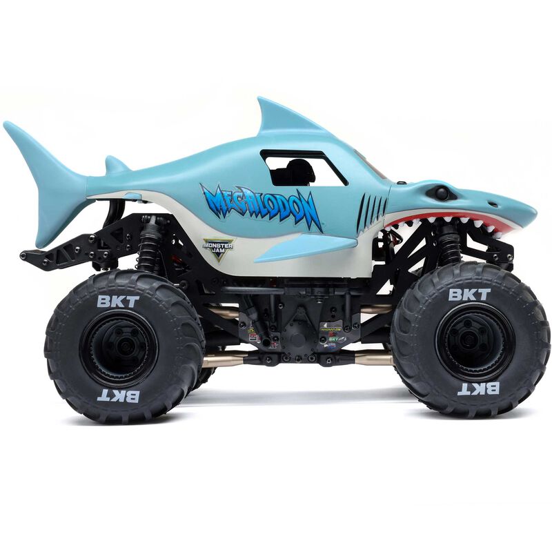 1/18 Mini LMT Megalodon 2S 4X4 RTR Brushed Monster Truck (Battery ...