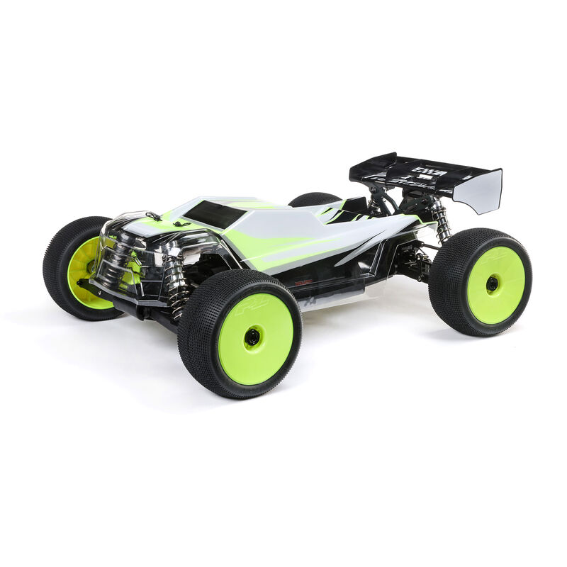 1/8 8IGHT-XTE 4S 4X4 RTR Brushless Race Truggy, Clear | Losi
