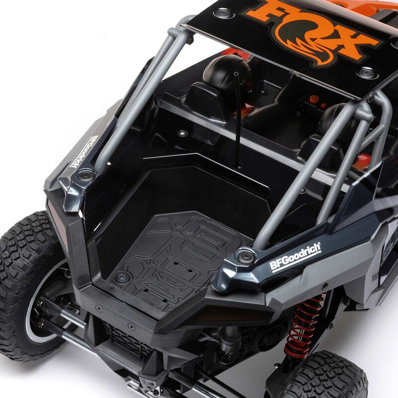 1/10 RZR Rey Fox 3S 4X4 RTR Brushless Side by Side, OrangeBLACK | Losi ...