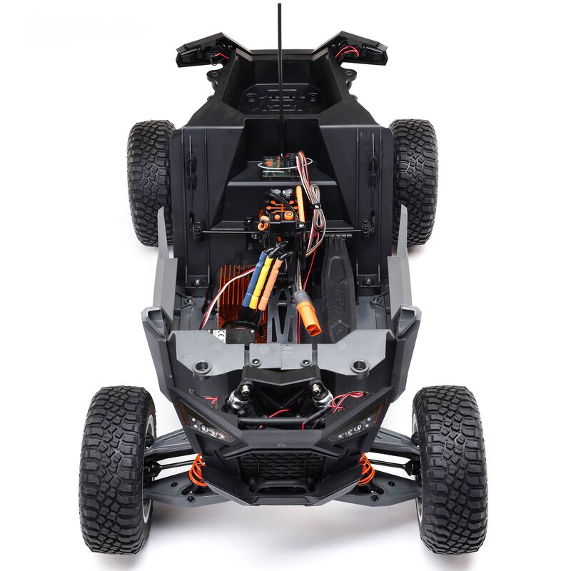 1/10 RZR Rey Fox 3S 4X4 RTR Brushless Side by Side, OrangeBLACK | Losi