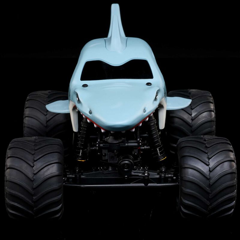 1/18 Mini LMT Megalodon 2S 4X4 RTR Brushed Monster Truck (Battery ...