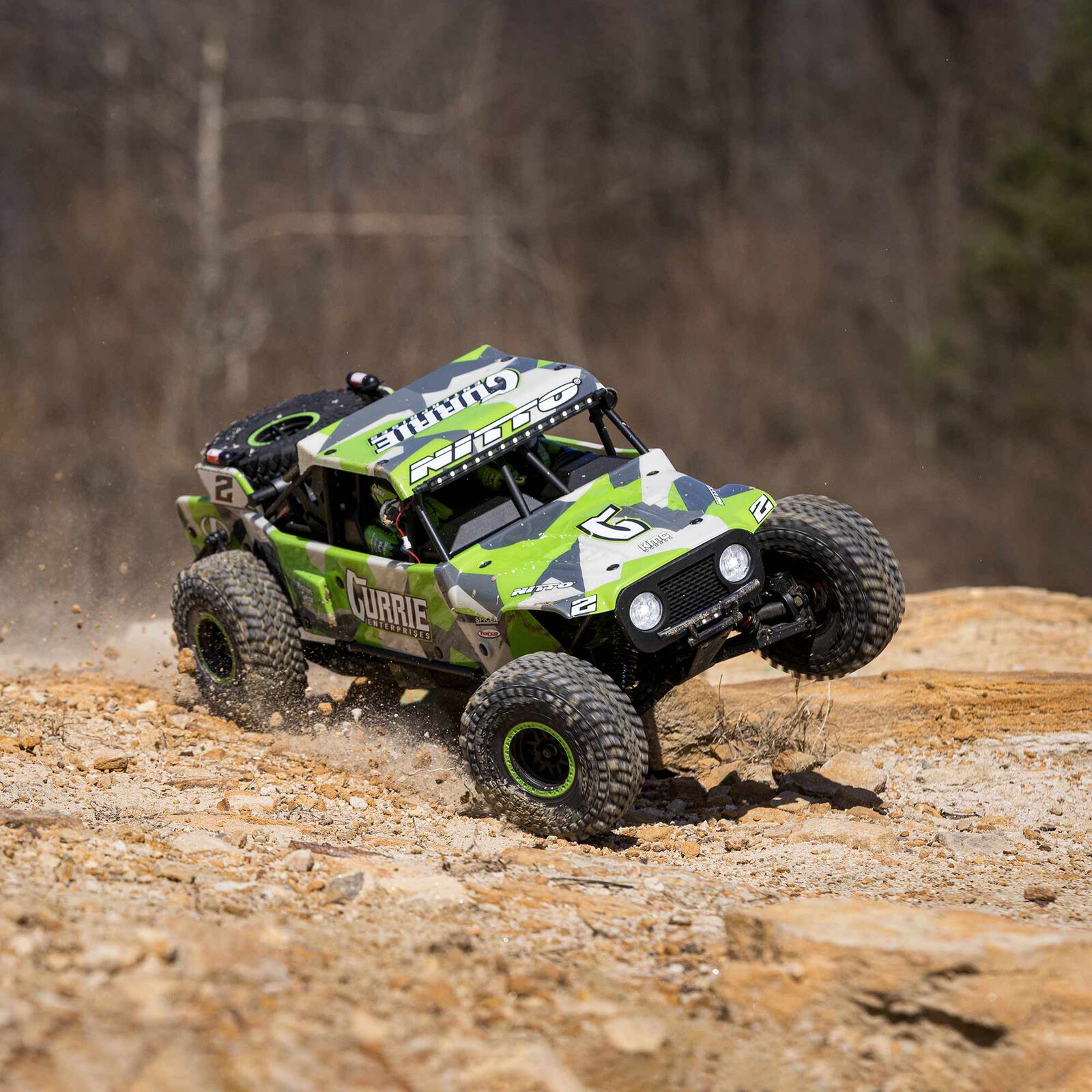 1/10 Hammer Rey Currie 3S 4X4 RTR Brushless Desert Buggy, GreenGREEN ...