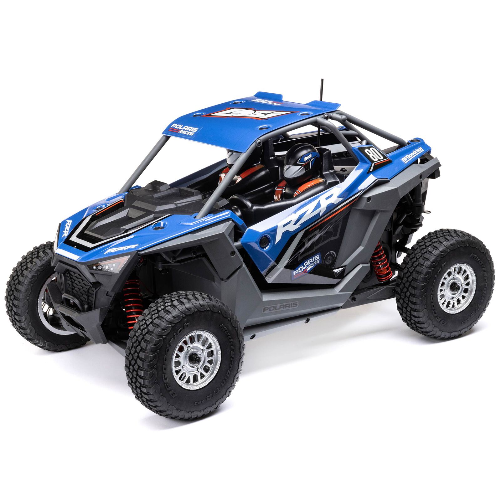 1/10 RZR Rey Polaris 3S 4X4 RTR Brushless Side by Side, BlueBLUE | Losi ...